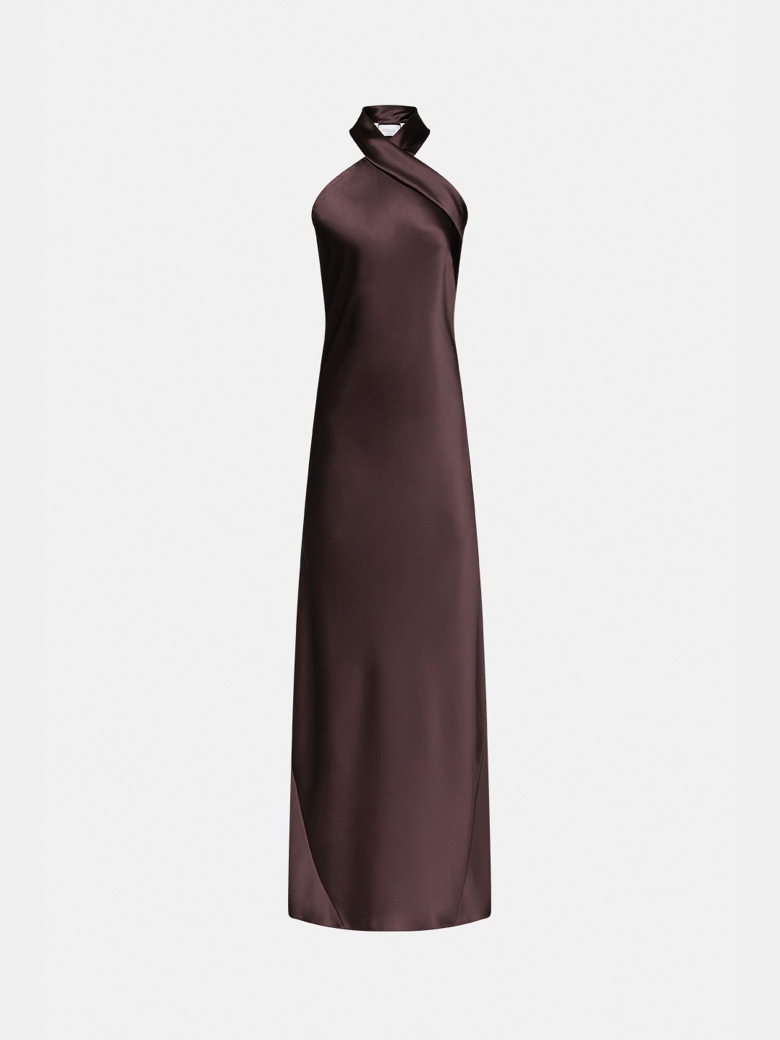 PANDORA GOWN - CHOCOLATE – Galvan London UK