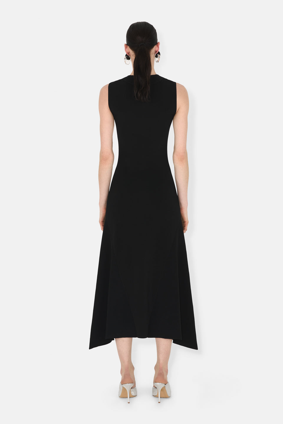 CLAUDIA DRESS - BLACK – Galvan