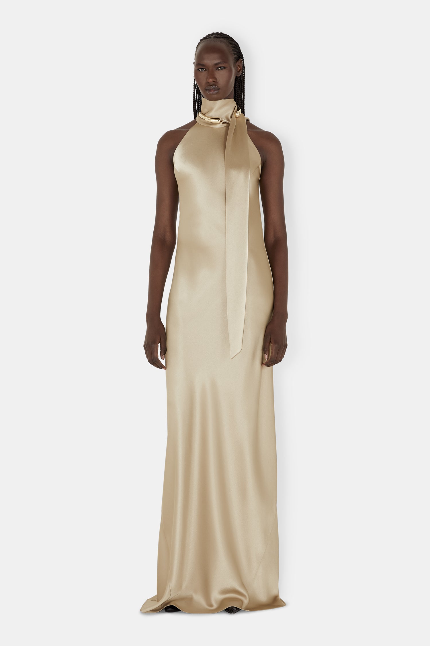 Sienna Gown - Sand – Galvan