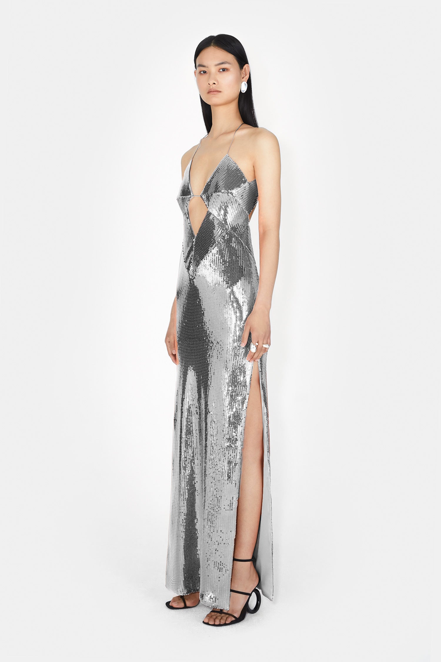 Kite Dress - Silver – Galvan